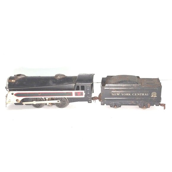 Marx | Toys | Marx Train Tin Plate 8 Car Locomotive Tender Freight Oil ...